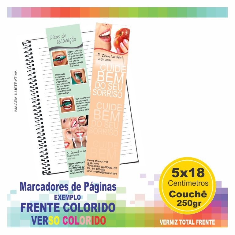 Mil Arts | Marcador de Livro personalizado